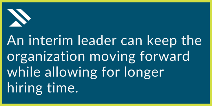 7 Benefits of Using an Interim Leader